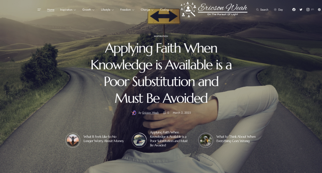 HTML – Ericson Weah