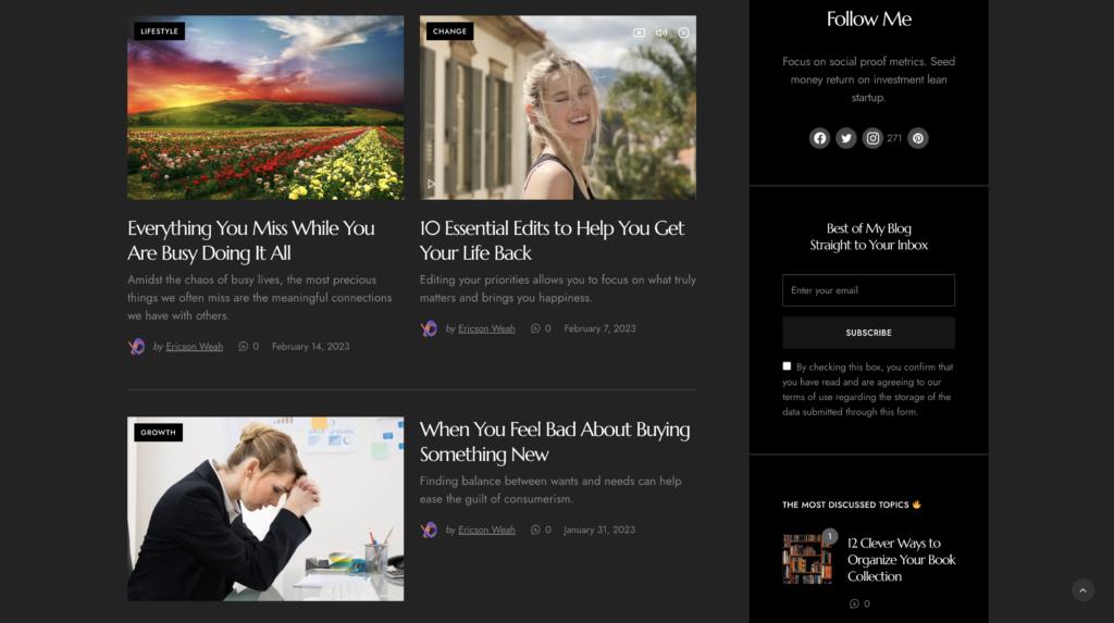 HTML – Ericson Weah